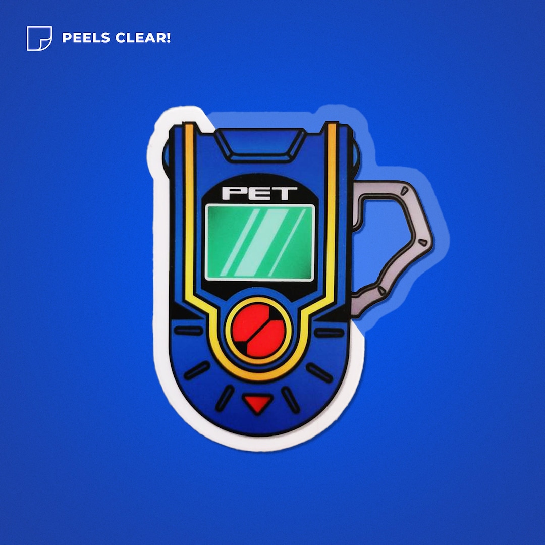 MMBN PET Clear Matte Sticker - Etsy