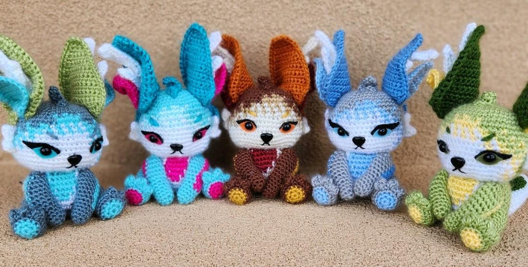 PATTERN Bundle**palia Inspired Flutterfox Plushie Crochet - Etsy