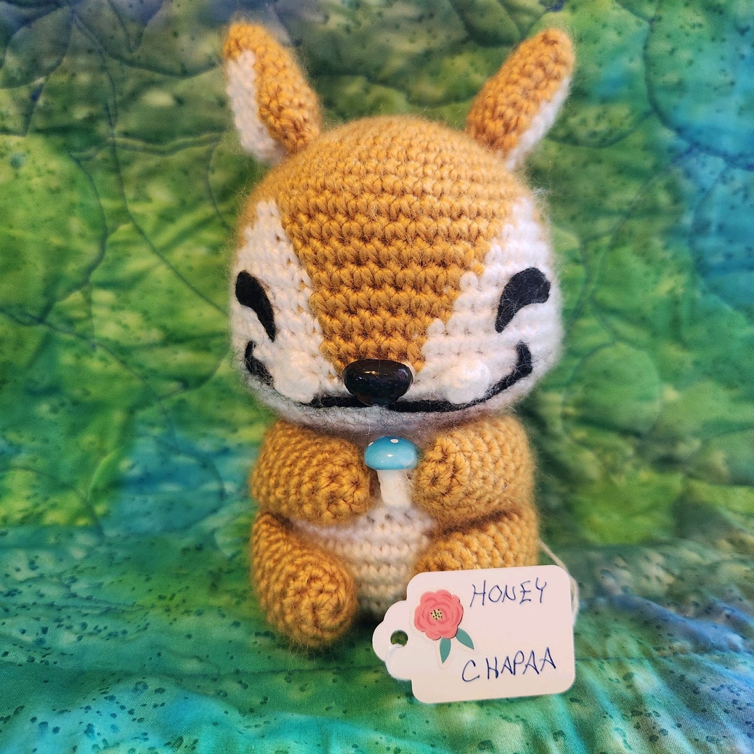 Palia Inspired Chapaa Crocheted Plushie. Honey. - Etsy