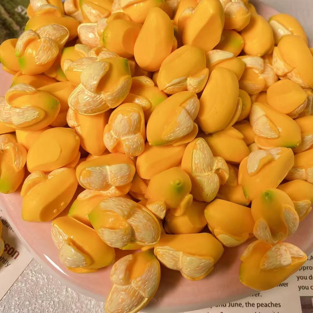 10pcs Peel off the Skin Resin Mango Cabochons - Etsy
