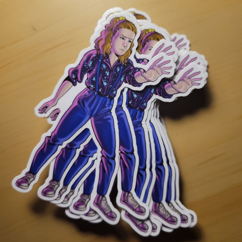 Eleven Stranger Things Sticker - Etsy