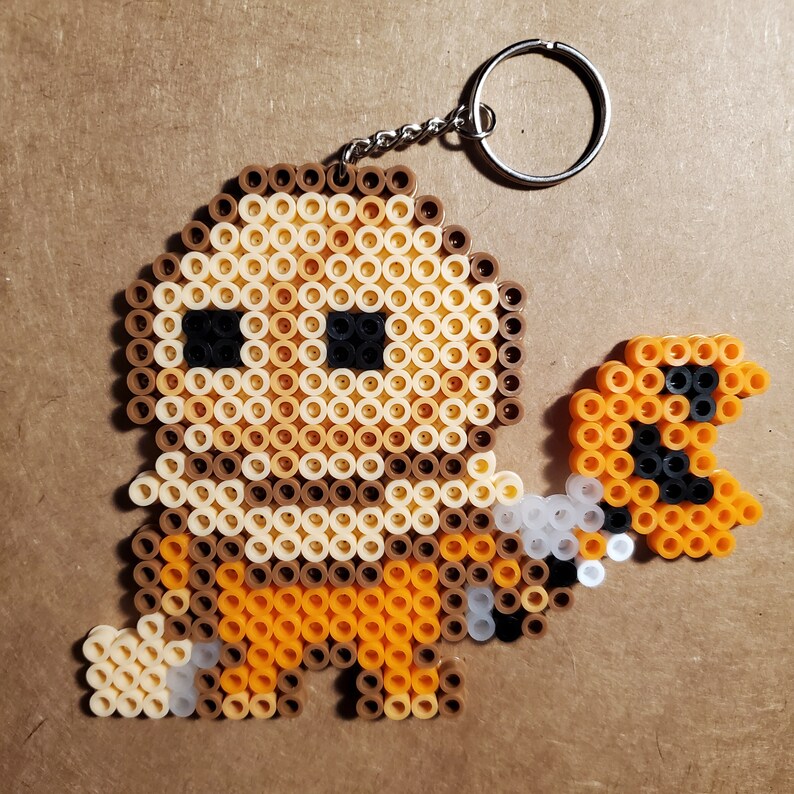 Sam Perler Bead Keychainmagnet Trick R Treat Etsy