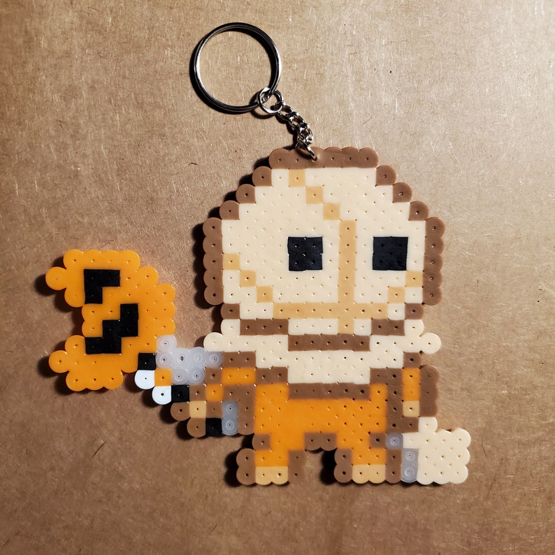Sam Perler Bead Keychainmagnet Trick R Treat Etsy
