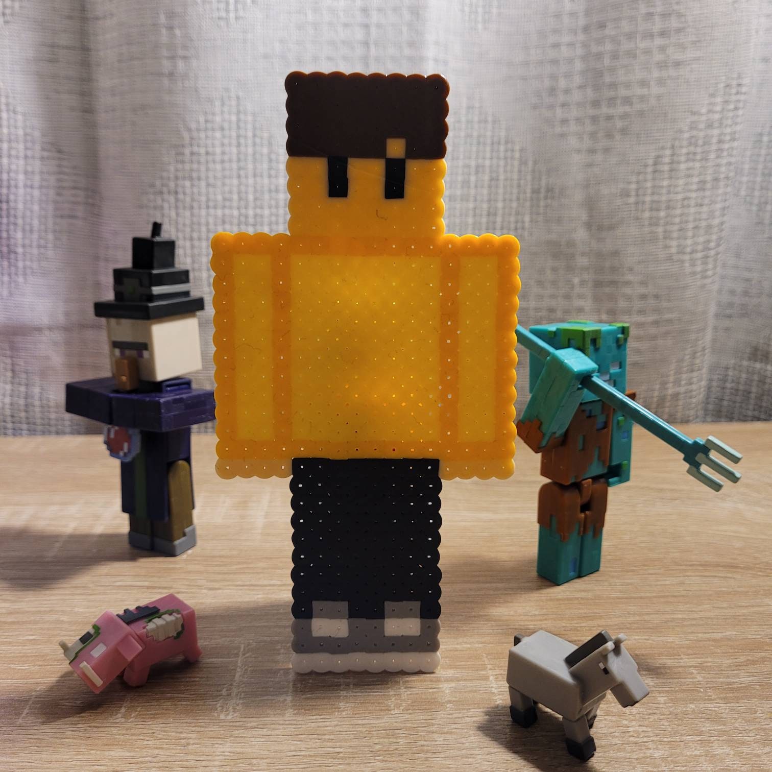 Ghostbur/wilbur Soot Minecraft Skin Dreamsmp Perler Bead | Etsy