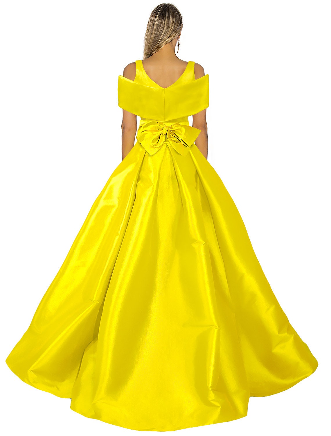 GENEVIEVE GOWN 3-part OUTFIT Large Taffeta Overskirt Fitted - Etsy