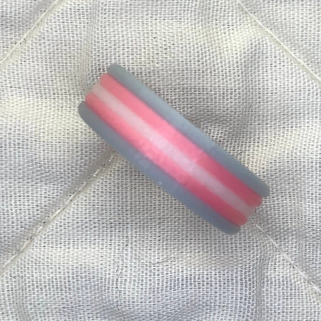 3d-printed Transgender Flag Ring 5 Color Finger Band - Etsy