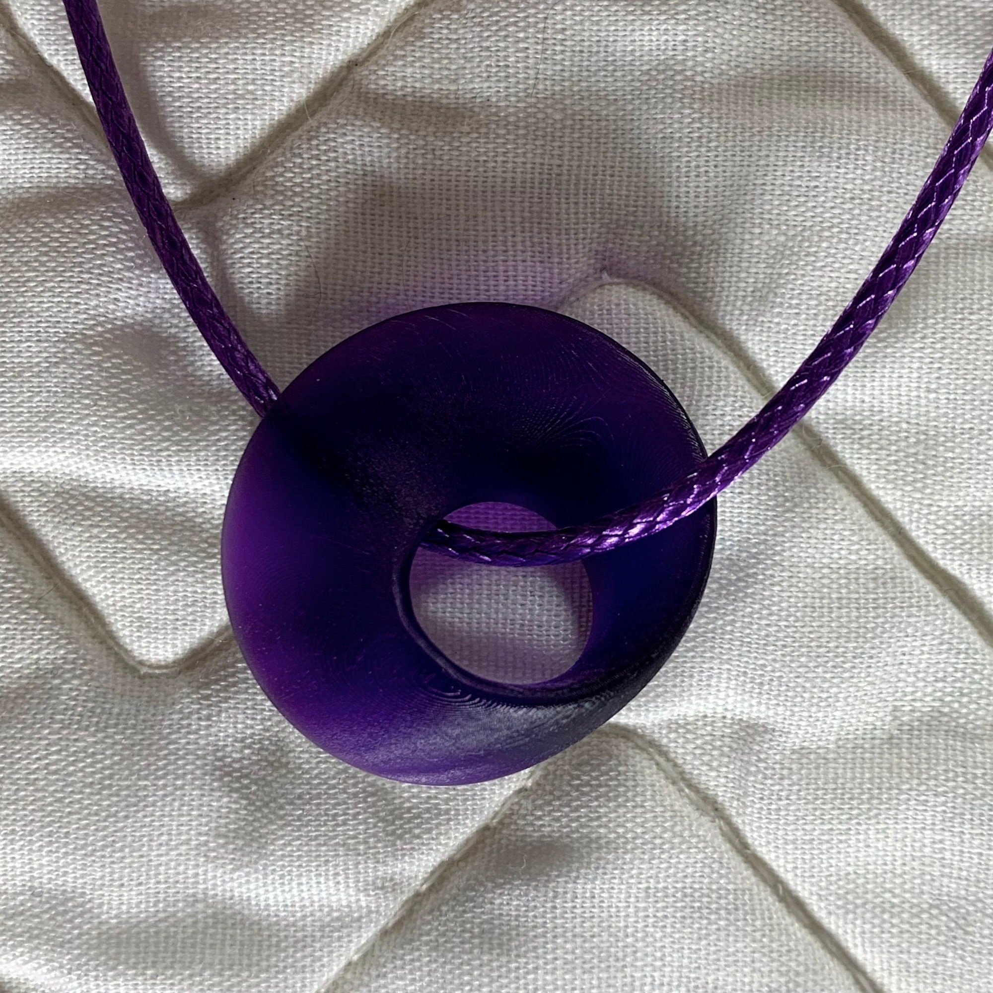 Möbius Loop Pendant Necklace 3d Printed Made With Math & - Etsy