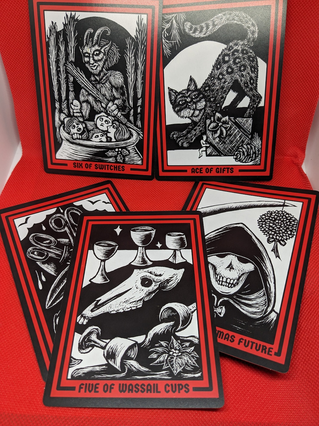 ORACLE DECK & Booklet of Yuletide Monsters - Etsy