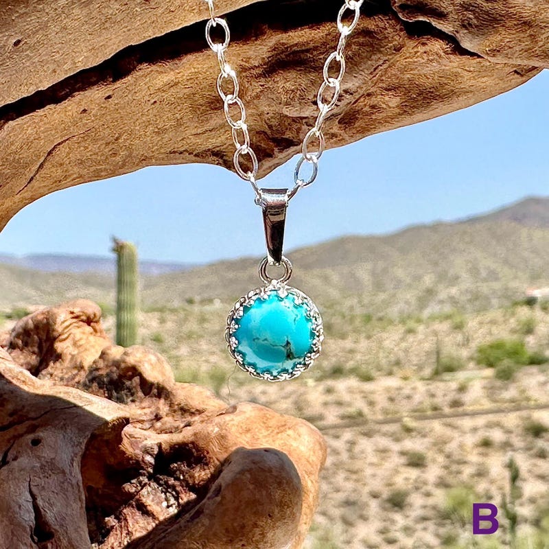 Turquoise Pendant - Etsy