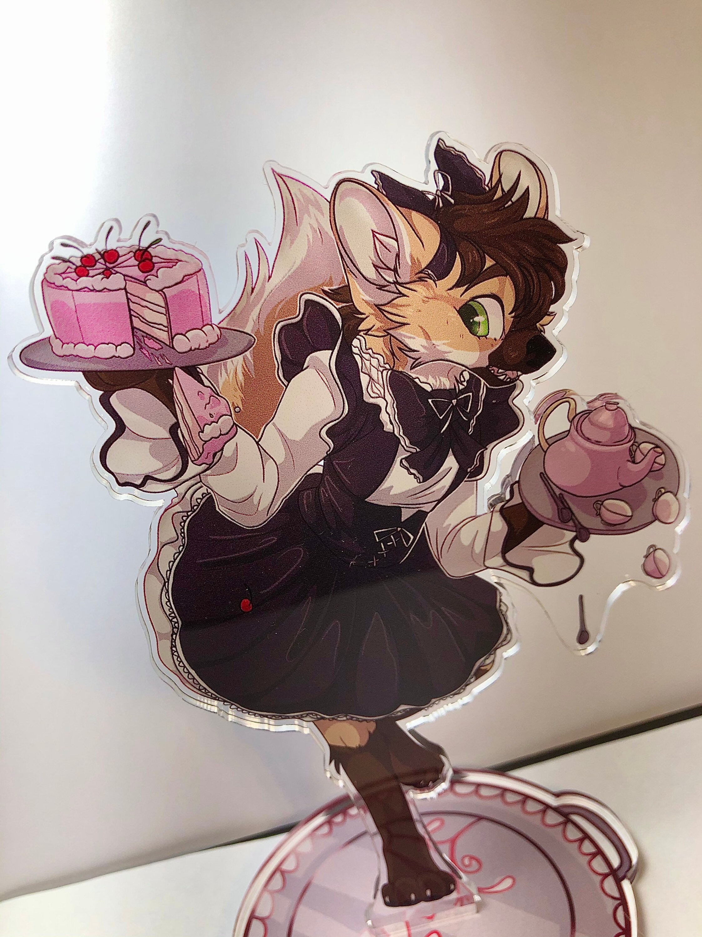 Maid Cafe Maned Wolf Acrylic Standee - Etsy