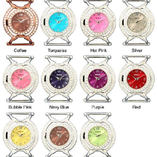Geneva Rhinestone Watch - Etsy