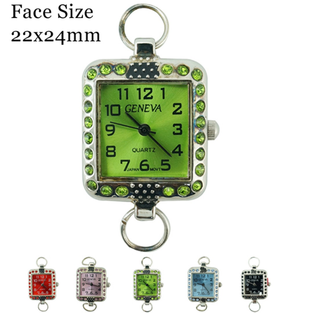 Colored Stone Loops Beading Watch Faces Square - Etsy