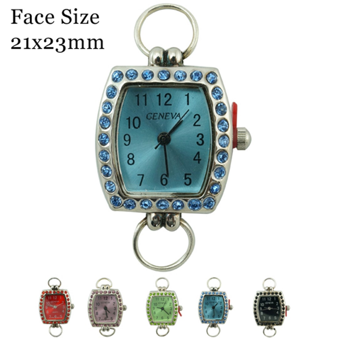 Colored Stone Loops Beading Watch Faces Square 20 X25mm - Etsy