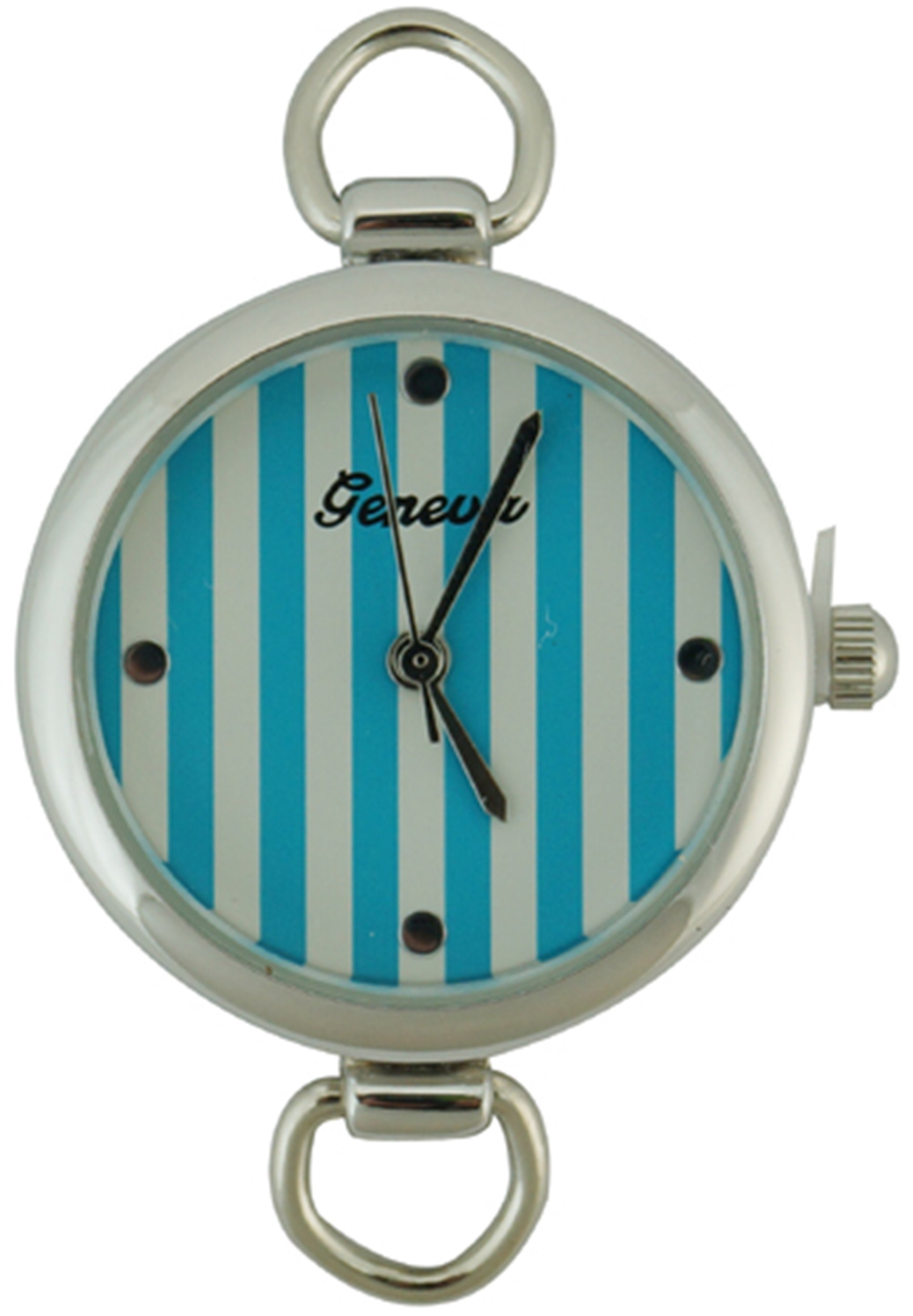 Geneva Color Stripes Round Shape Beading Watch Face 21mm With | Etsy