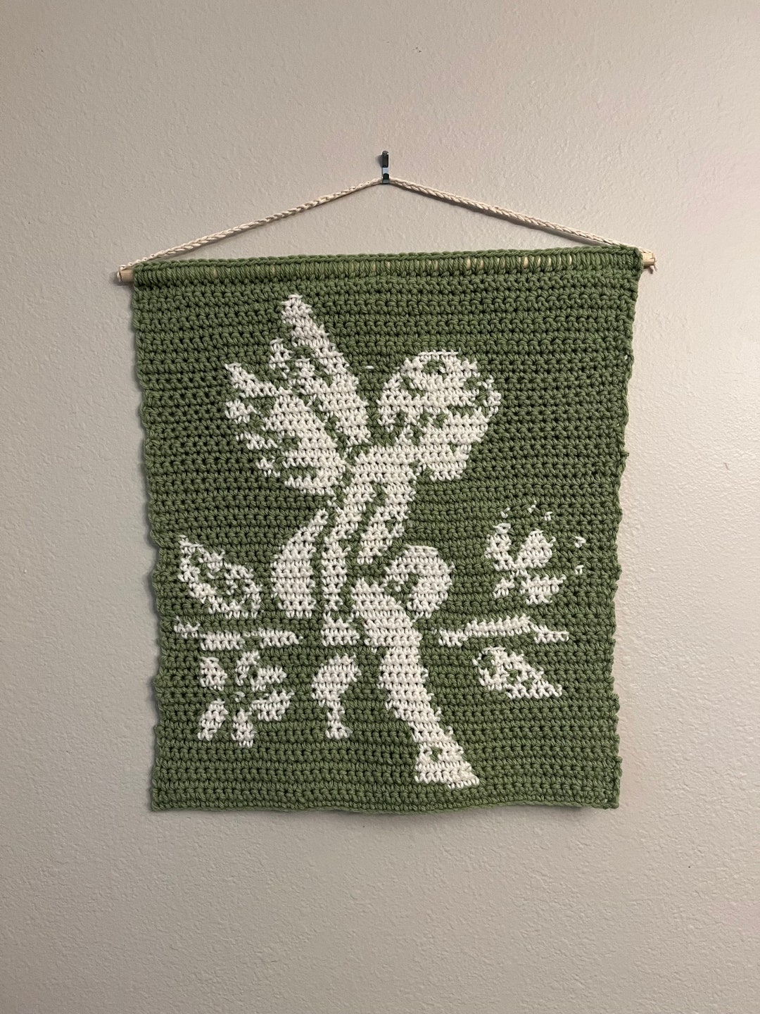 Crochet Cherub Tapestry - Etsy