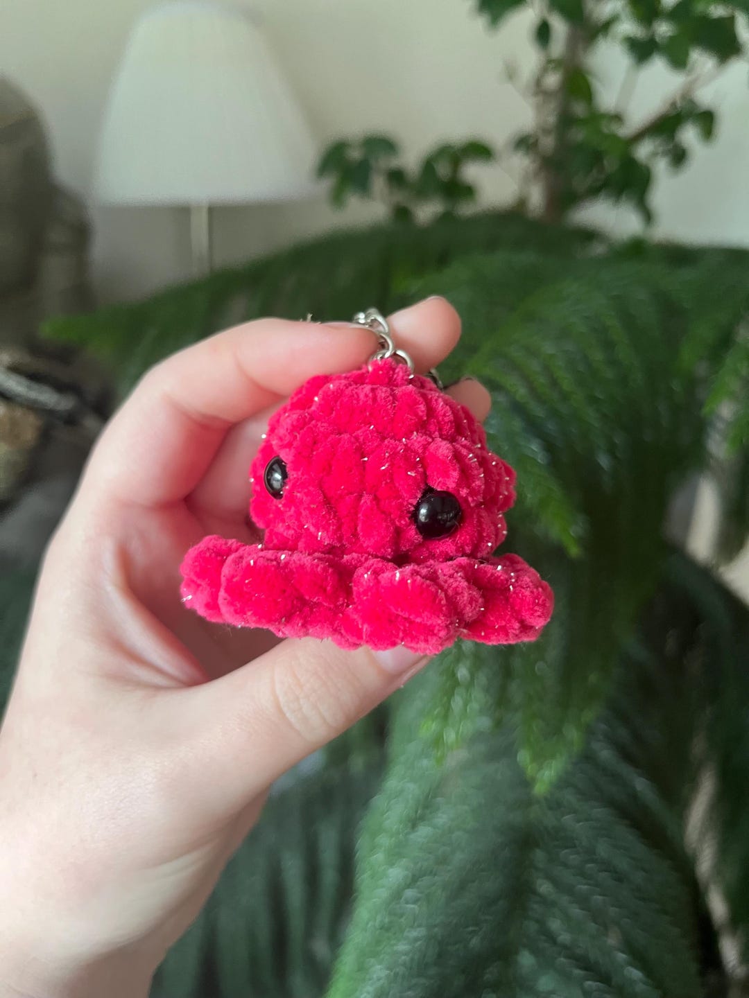 Crochet Octo Keychain - Etsy