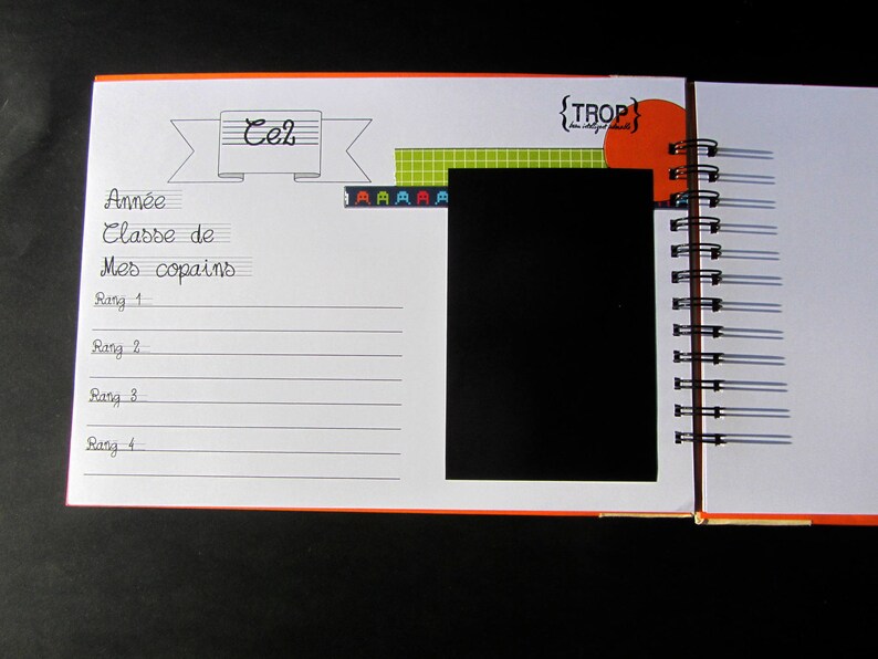 Class space Invaders A4 Size Photo Album - Etsy