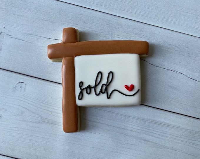Sold Sign Cookie Cutter - Etsy