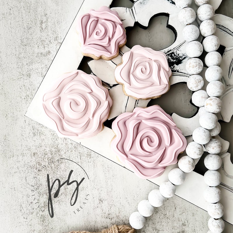 Rose Cookie Cutter - Etsy