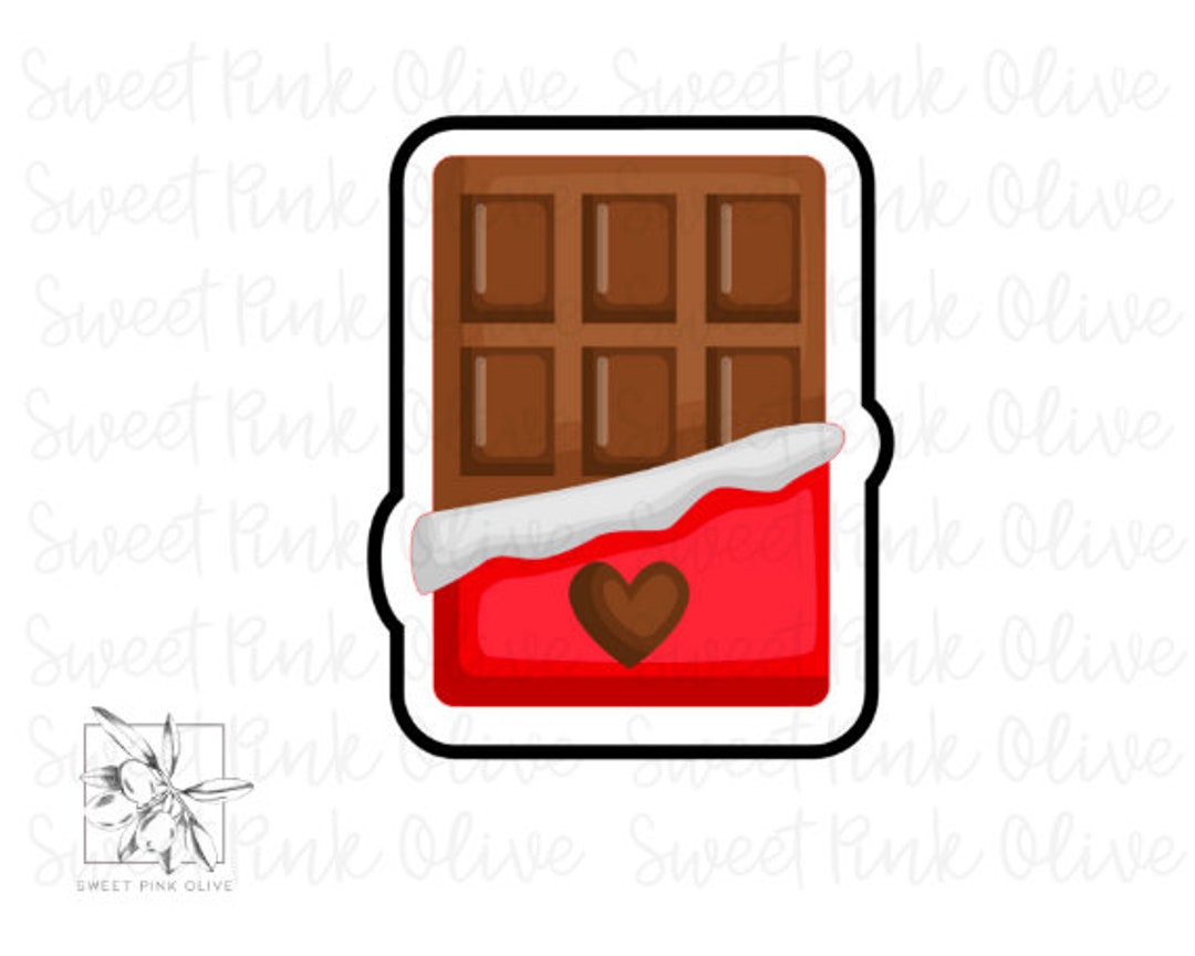 Chocolate Bar Cookie Cutter, Build Your Own Set, Fondant and Playdoh ...