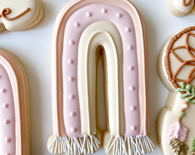 Blushed Bakes by Revas Haunted House 2 Halloween Cookie | Etsy