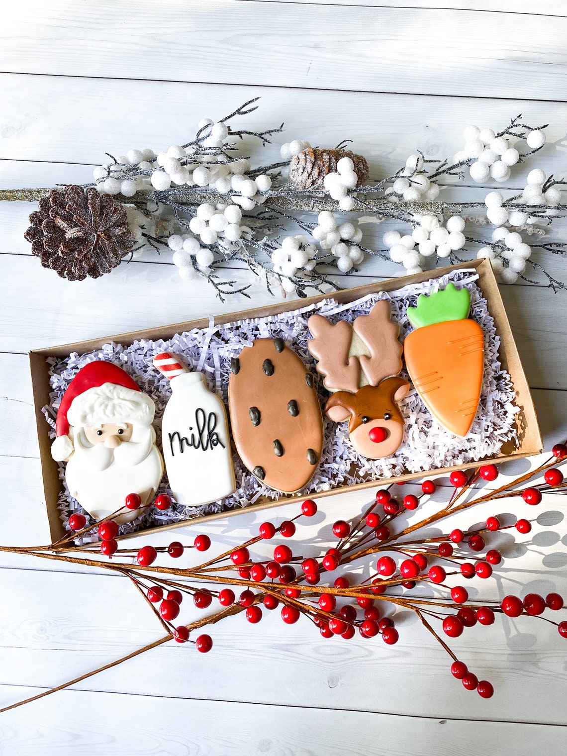 Christmas Cookie Set Cookie Cutter Fondant and Playdoh | Etsy