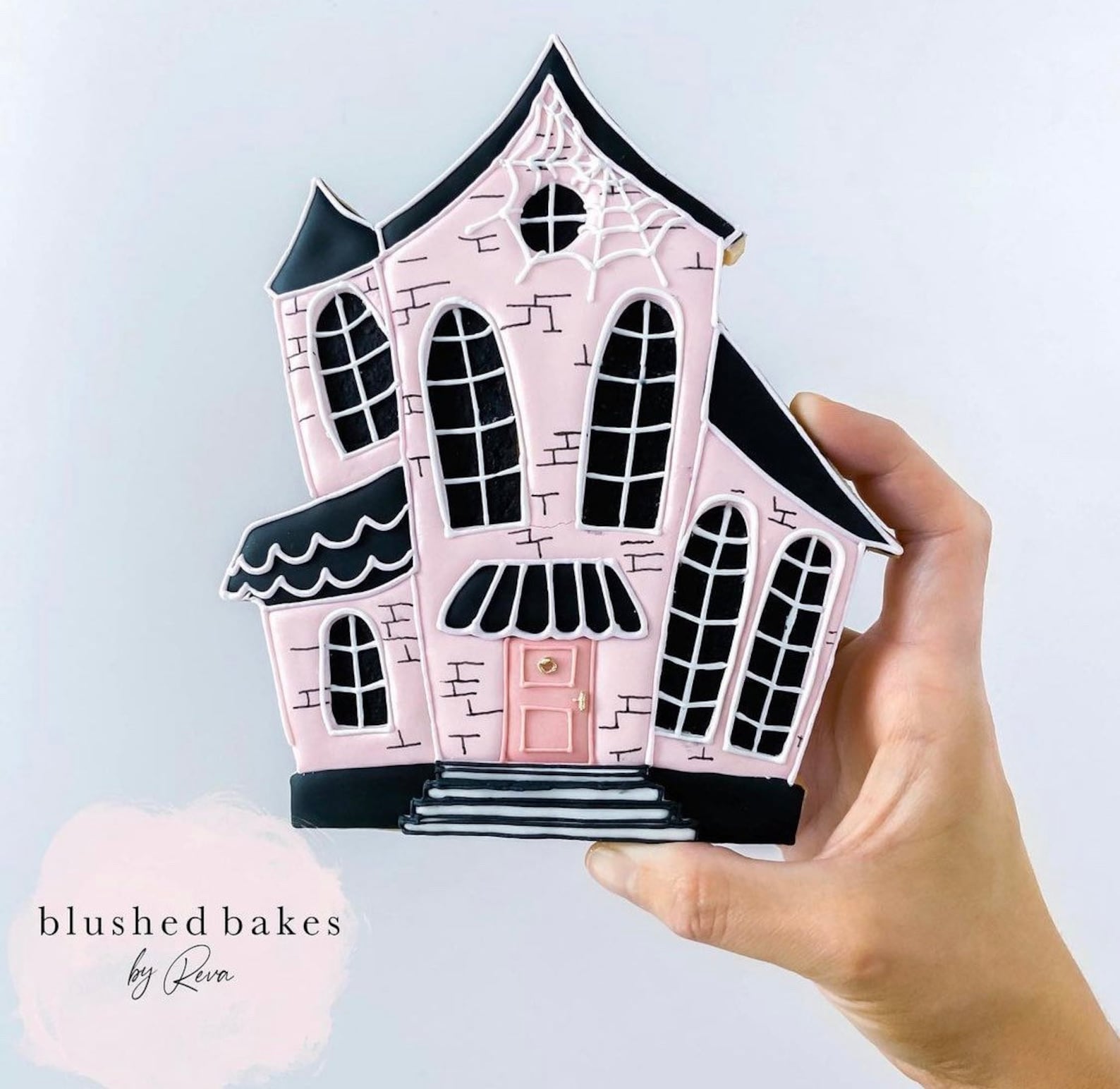 Blushed Bakes by Reva’s Haunted House 2 Halloween Cookie Cutter ...