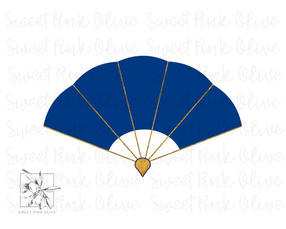 Fan Cookie Cutter Fondant and Playdoh Cutters Too Build Your - Etsy