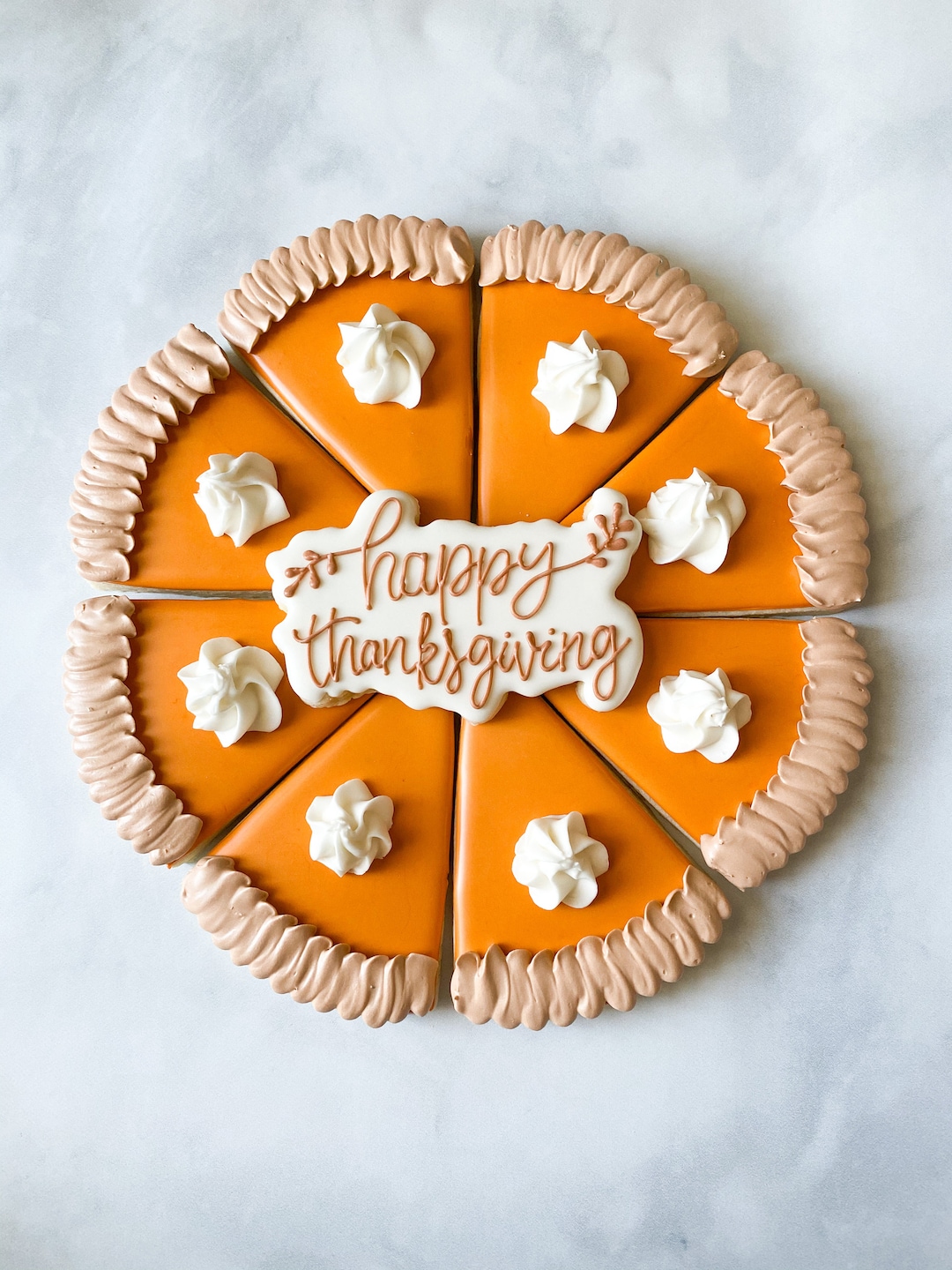 Thanksgiving Pie and Happy Thanksgiving Plaque Cookie Cutter - Pick ...