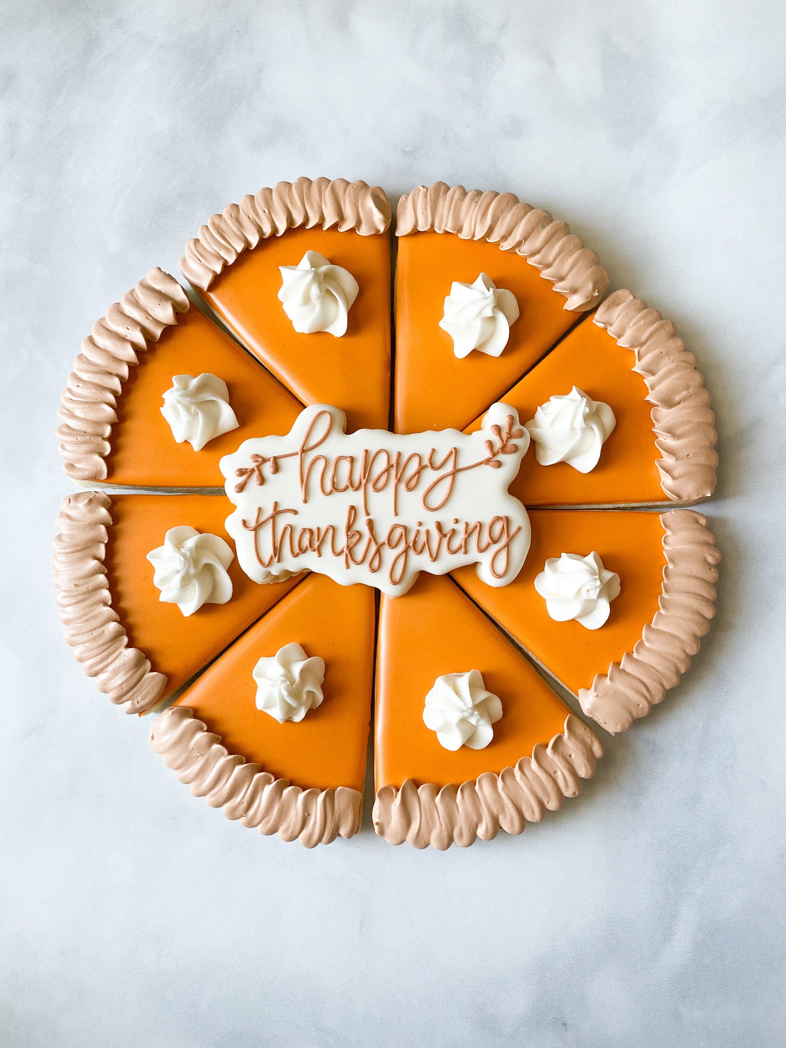 Thanksgiving Pie and Happy Thanksgiving Plaque Cookie Cutter Pick Your ...