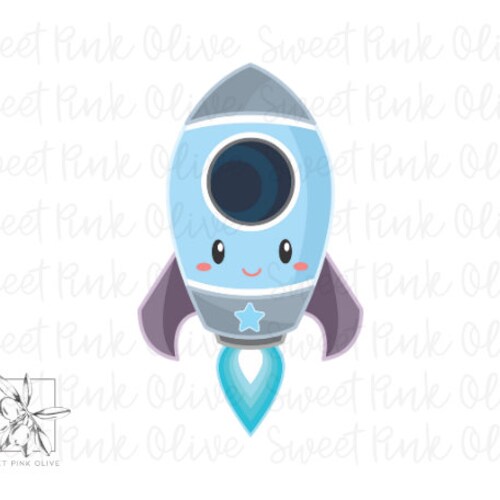 Rocket Cookie Cutter Fondant Cutter Space and Science - Etsy