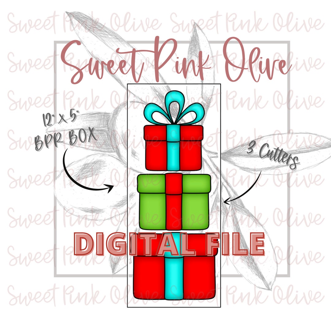 Stacking Gifts STL File - Cookie Cutter STL Files - Digital - Etsy