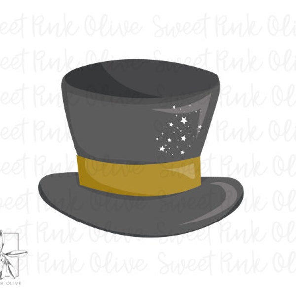 Top Hat Cookies - Etsy
