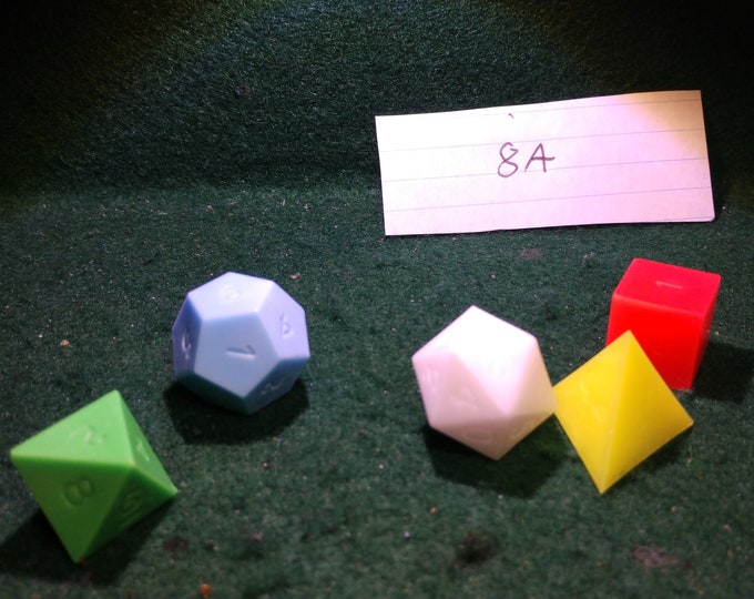 OSR REPLICA Five Dice Set NOT Inked - Etsy