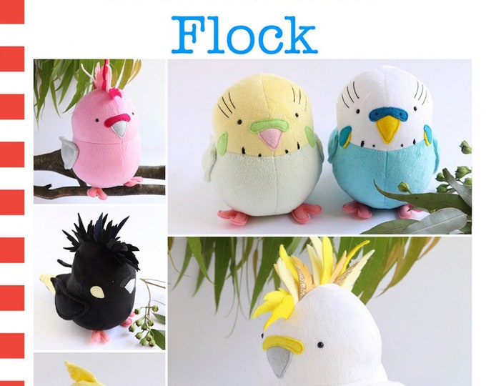 Flock Pattern From Ric Rac - Etsy