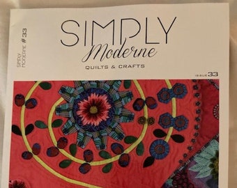 Simply Moderne Quilts & Crafts Issue 34 From Quiltmania - Etsy