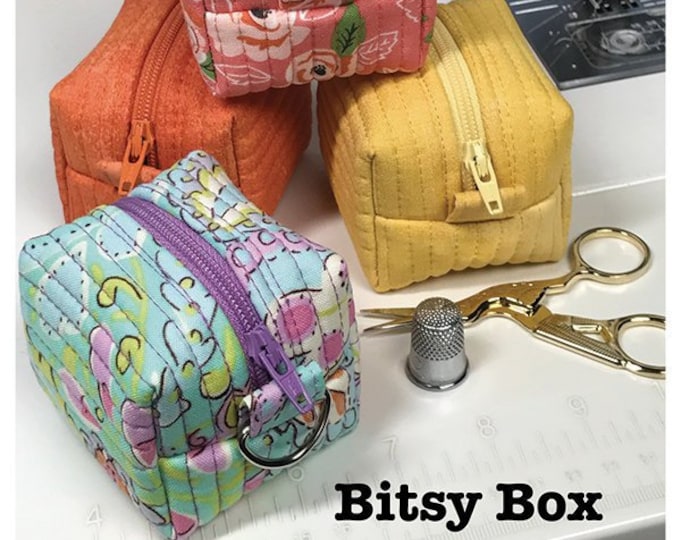 Bitsy Box From Bodobo Bags Pattern by Ticklegrass Designs - Etsy