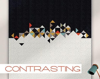 Throwing Quilt Pattern by Brigitte Heitland for Zen Chic - Etsy