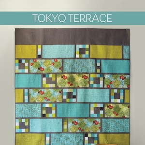 Tokyo Terrace Quilt Pattern From Color and Quilt by Robin Pickens - Etsy