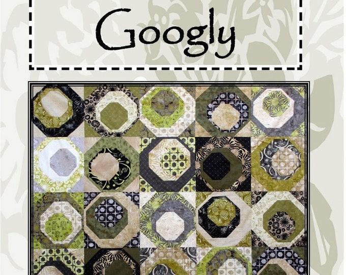 Googly Quilt Pattern by Stephanie Prescott From A Quilter's Dream - Etsy