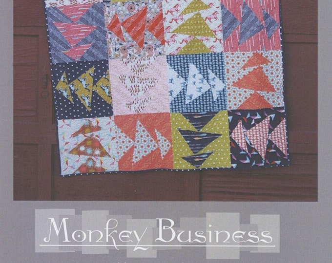 Monkey Business Quilt Pattern From Abbey Lane Quilts - Etsy