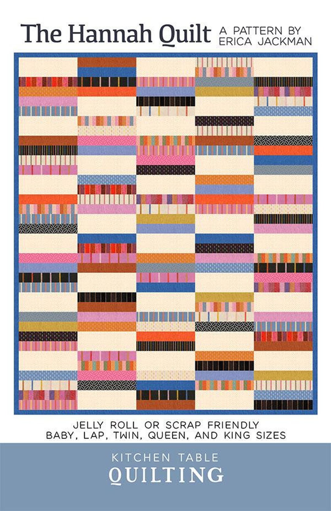 The Hannah Quilt Pattern From Kitchen Table Quilting - Etsy