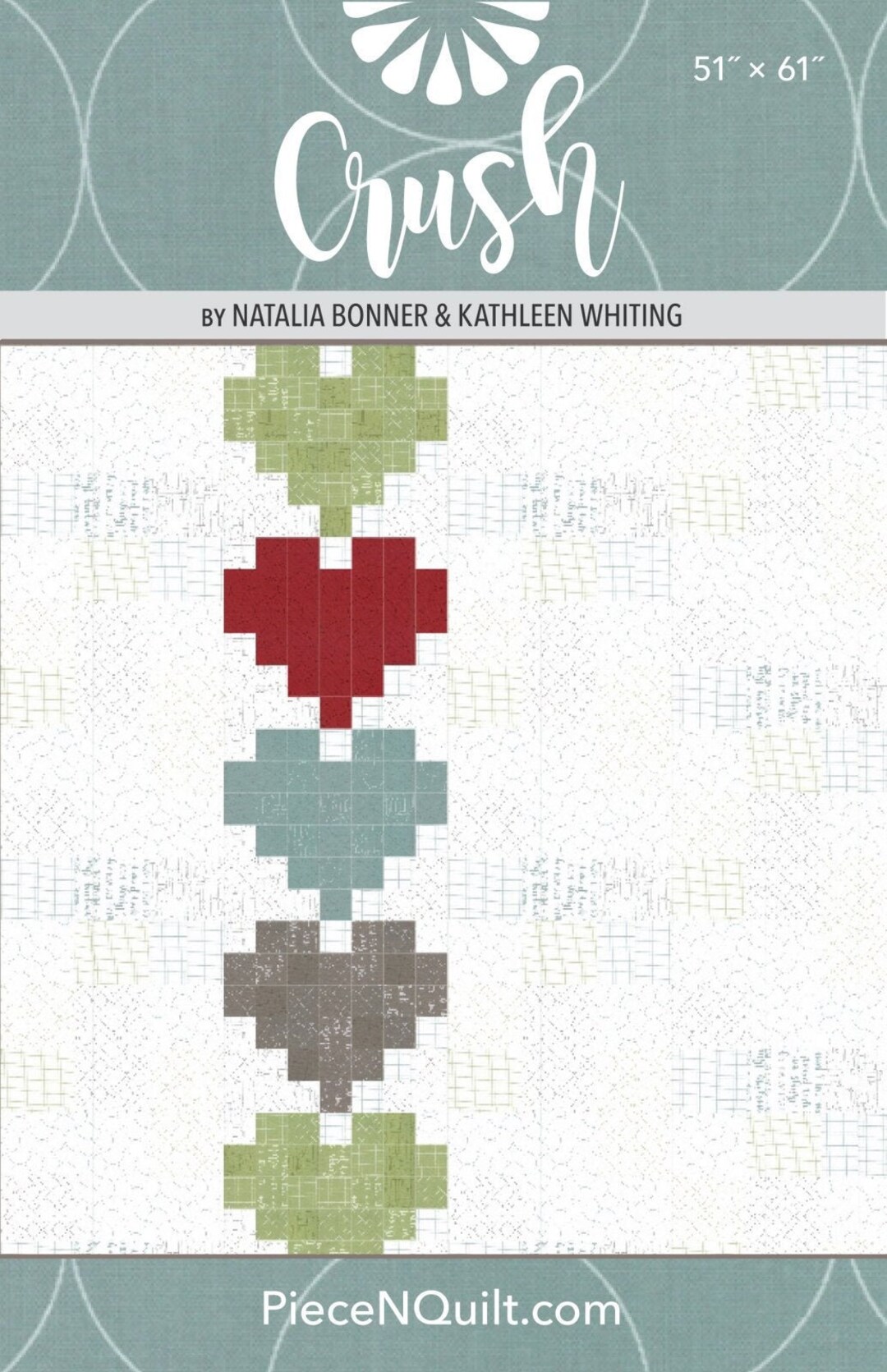 Crush Quilt Pattern From by Natalia Bonner & Kathleen Whiting for ...