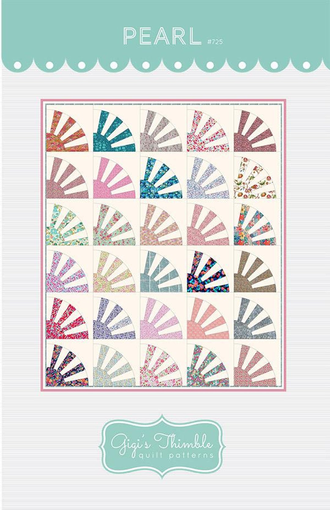 Pearl Quilt Pattern Designed by Amber Johnson of Gigi's Thimble - Etsy