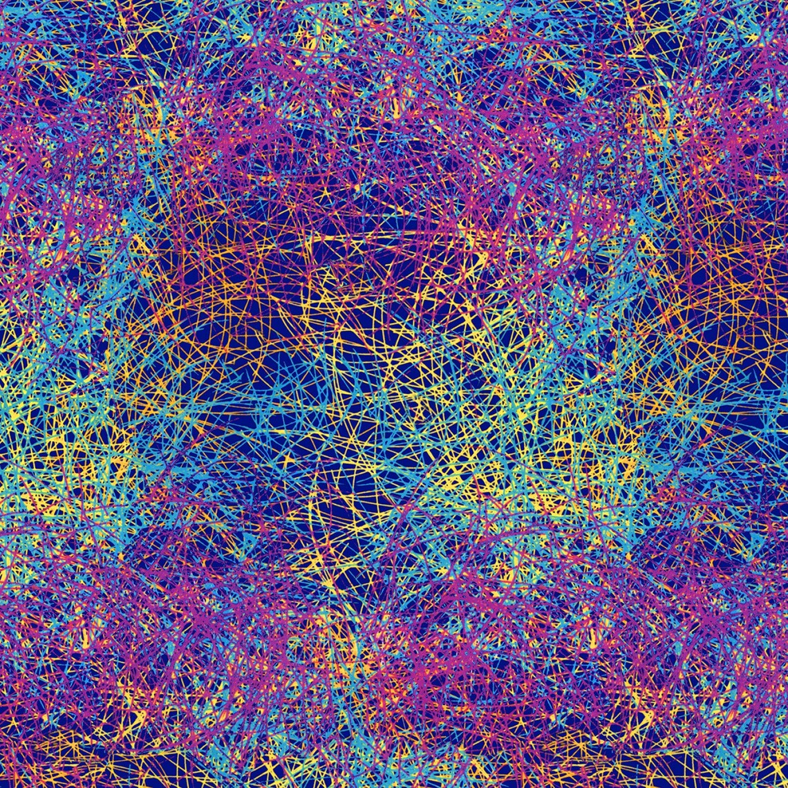 Navy Pollock Abstract Paint Splatter # CD8720-NAVY Cotton Fabric From ...