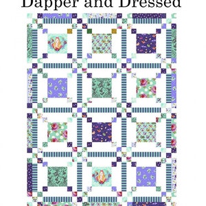 Dapper and Dressed Quilt Pattern From Quiltin' Tia Quiltworks - Etsy