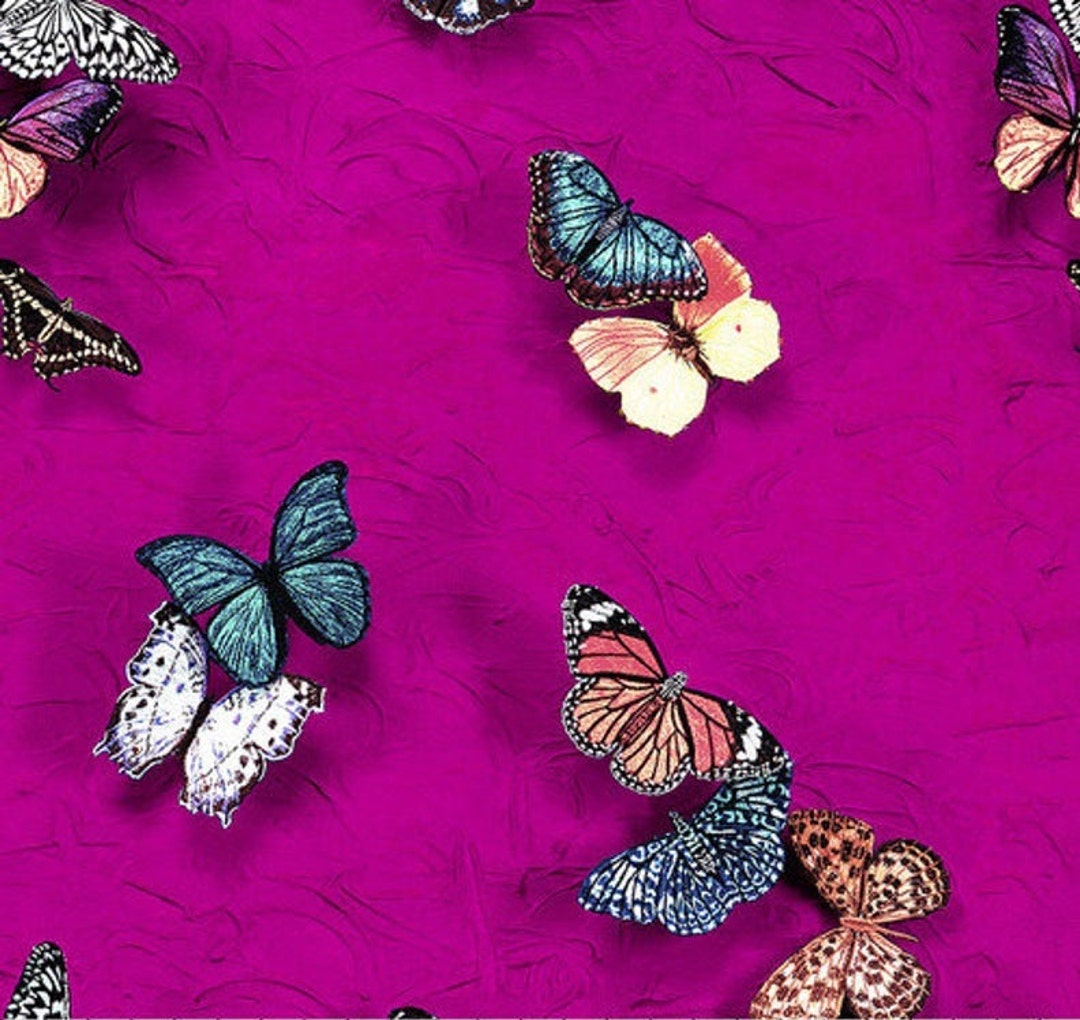 Diapause Large Magenta PWSW010 From the Chrysalis Fabric Collection for ...