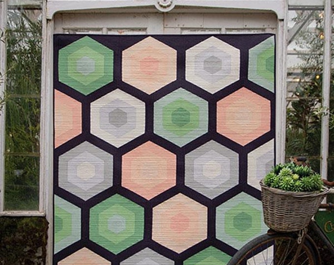 Summer Succulents Quilt Pattern by Krista Moser of the Quilted Life - Etsy