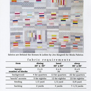 Mochi Quilt Pattern From Beyong the Reef - Etsy