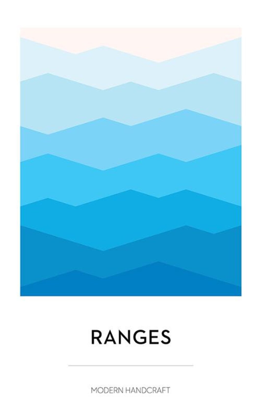 Ranges Quilt Pattern From Modern Handcraft - Etsy